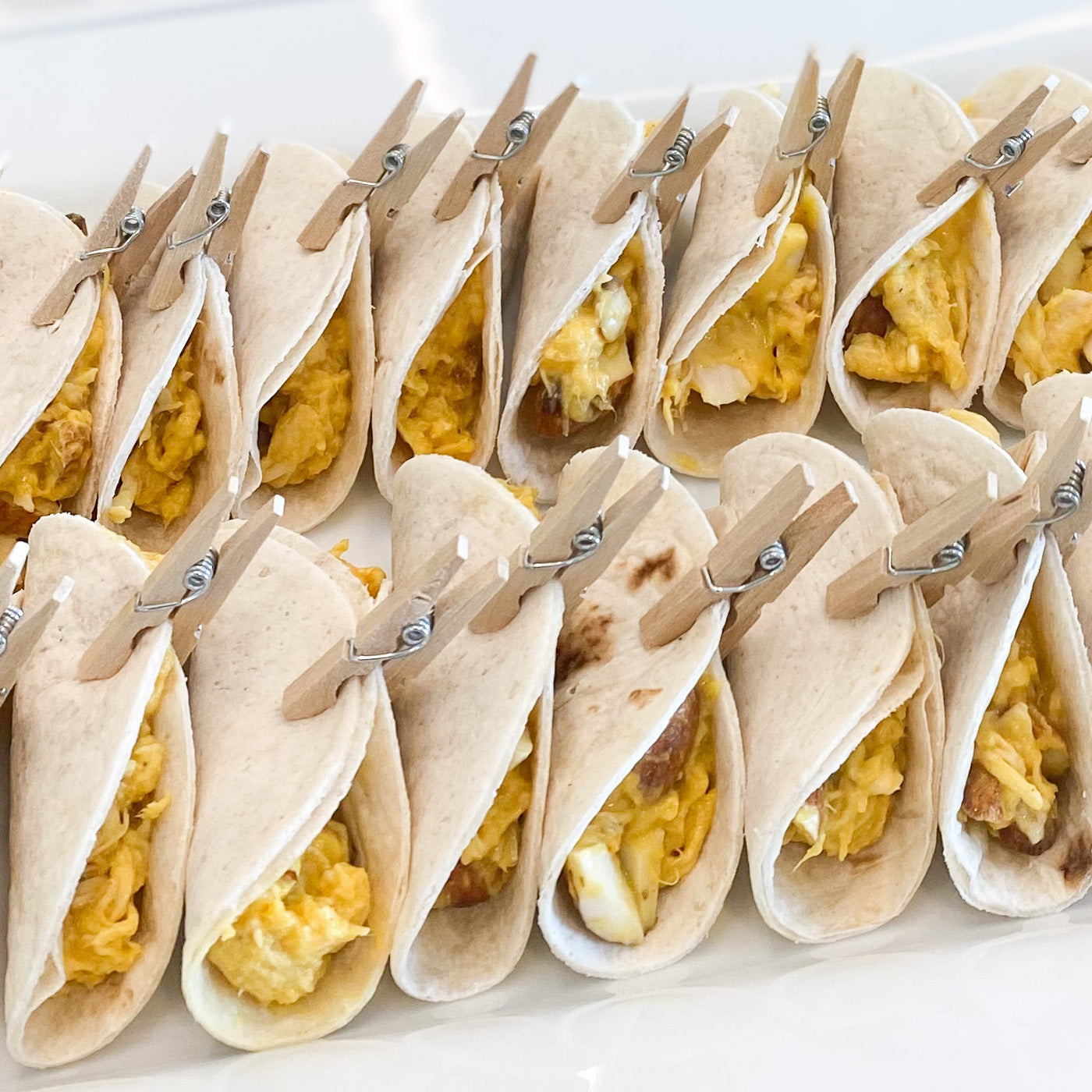 Mini wraps de pollo thai - FoodStories